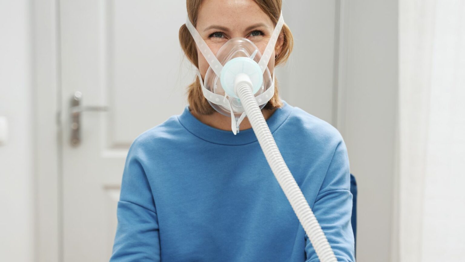 A Patient Who is Suspected of Being Hypoxic and is Breathing Heavily ...